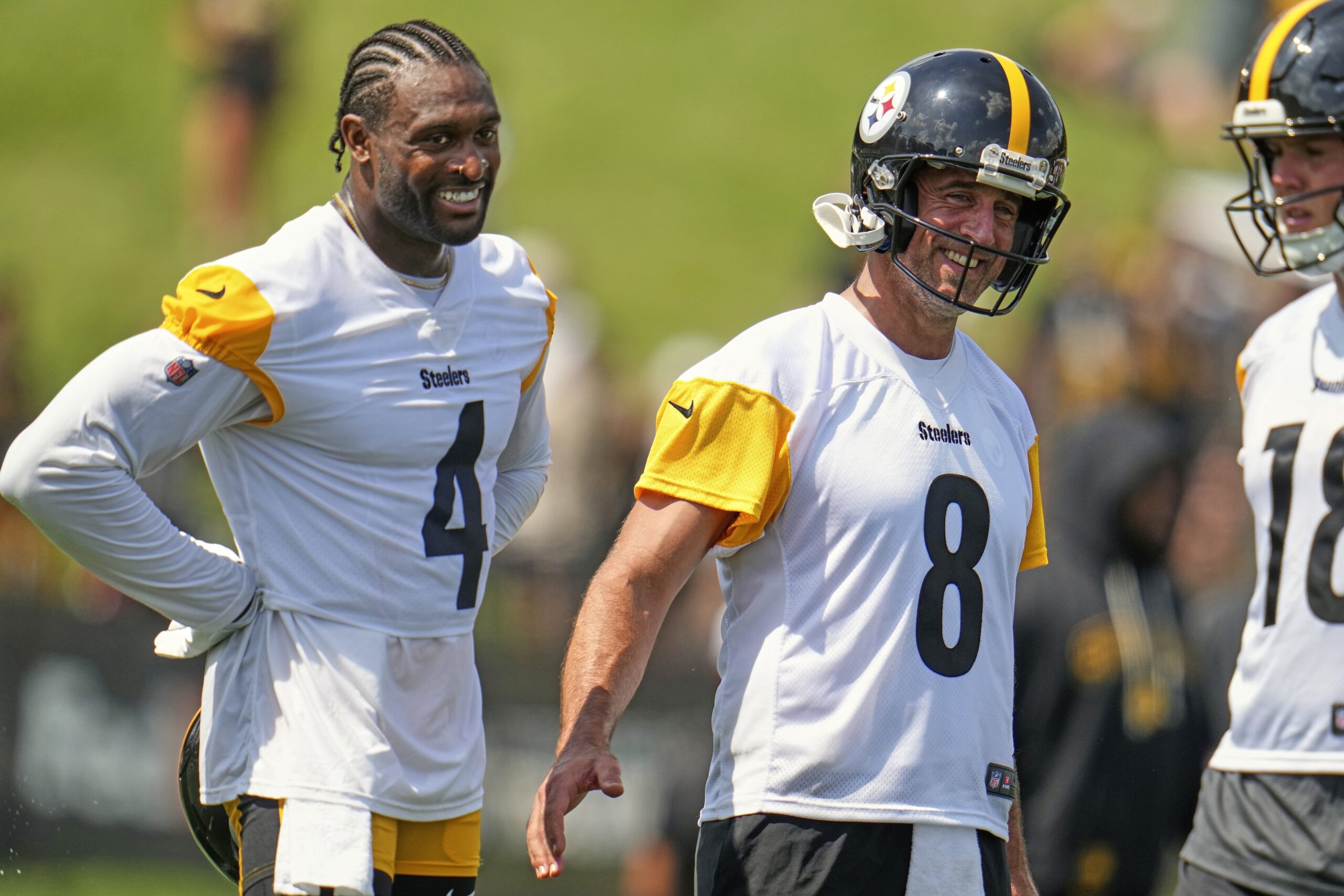 Rodgers starts camp with pick and careful optimism | News, Sports, Jobs ...